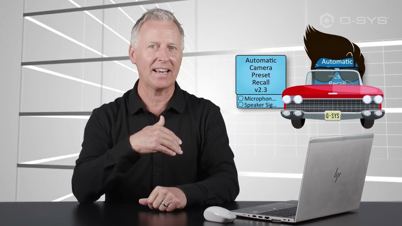 Q-SYS: Automatic Camera Preset Recall (ACPR) Plugin v3 release