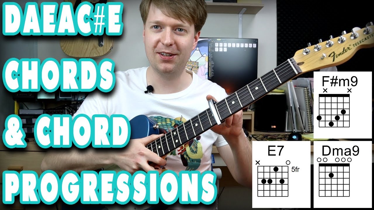 10 Essential Beginner DAEAC#E Math Rock Chords