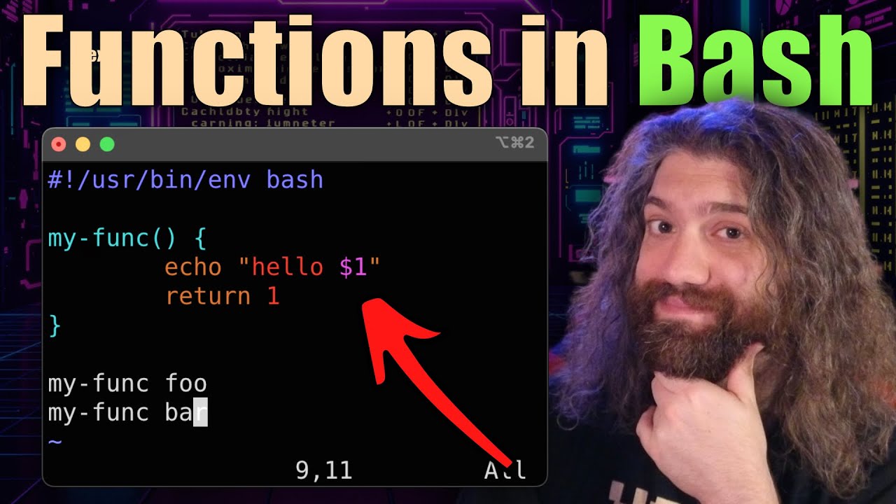 Crash-Course! Functions in Bash quickly explained and demystified!