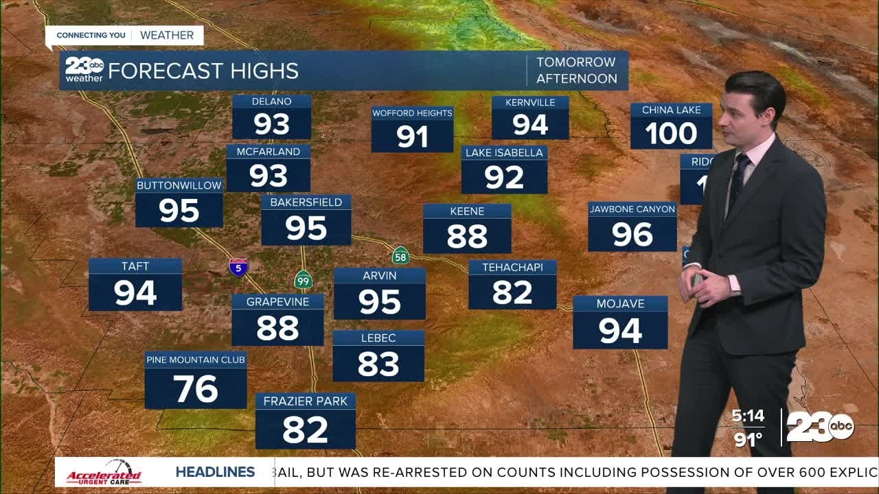 23ABC Evening weather update June 24, 2025