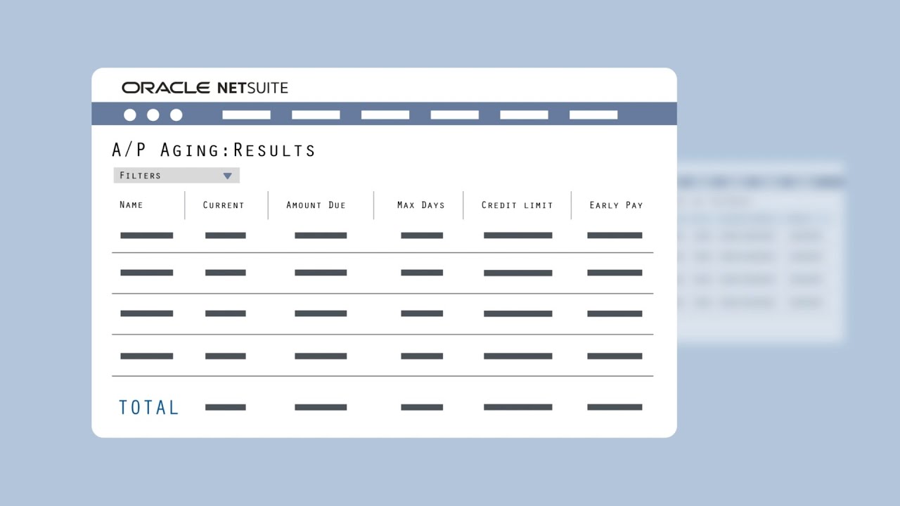 NetSuite Accounts Payable Software: Dashboards & Reporting