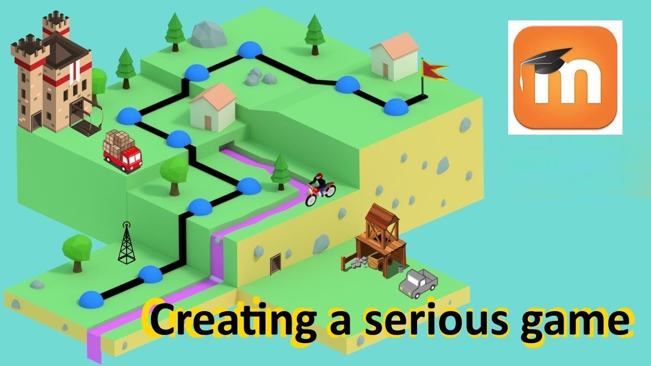 Creating a serious game for moodle