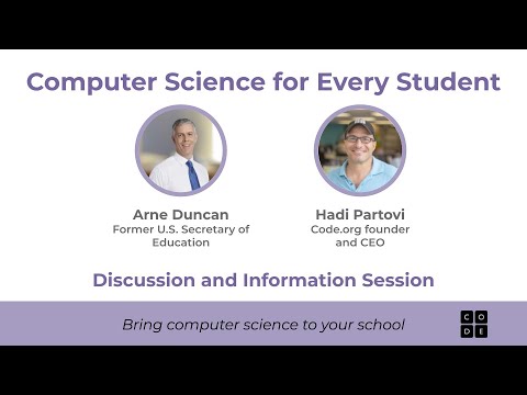 Computer Science for Every Student - Discussion and Information on how to bring CS to your school