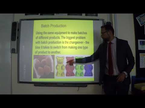 Section 4 (Part 1) Methods of Production: Job, Batch & Flow Production