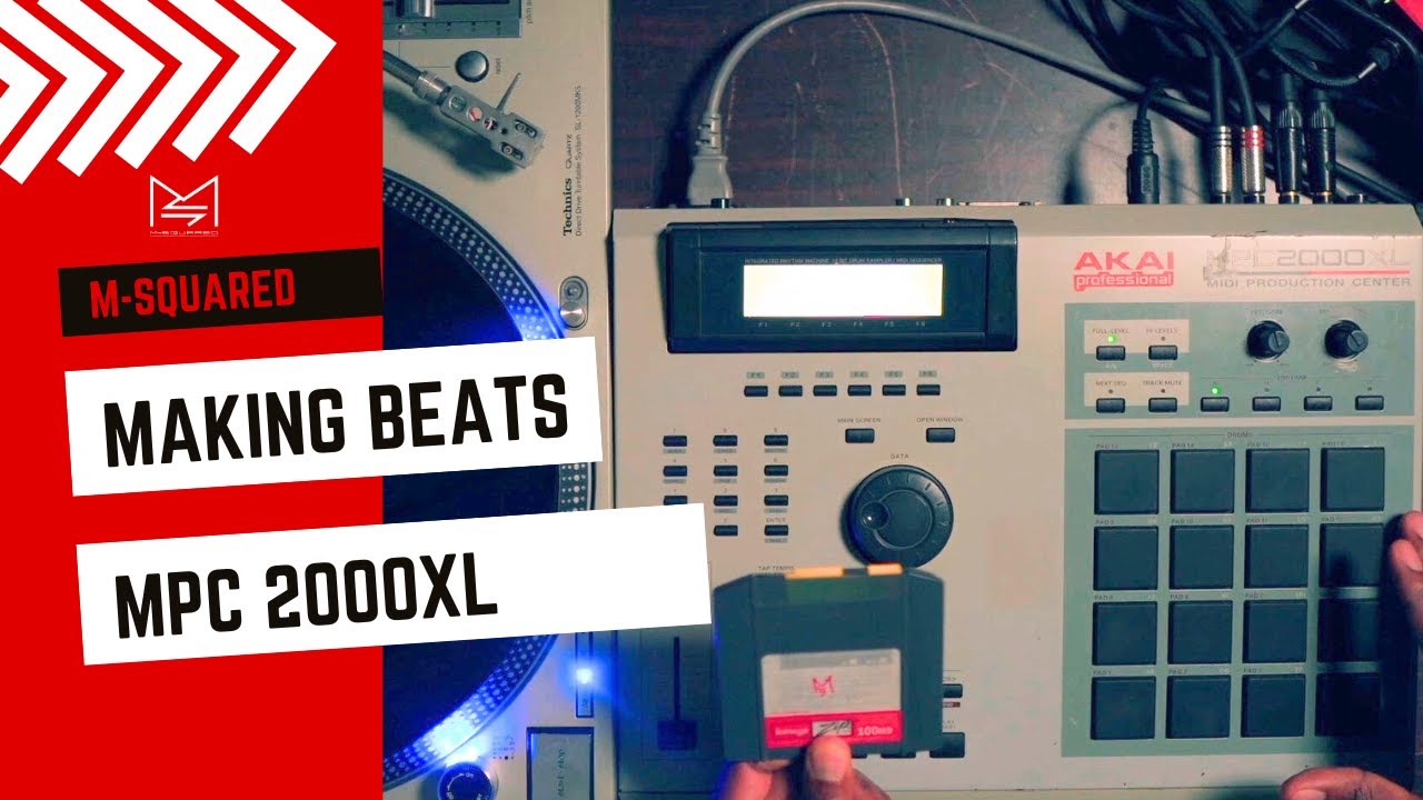 MPC 2000XL | HOW I USE IT | WALKTHROUGH | MAKING A BEAT