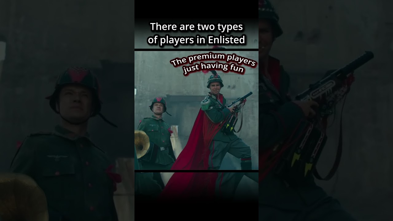There are two types of players in Enlisted #enlisted #enlistedmemes