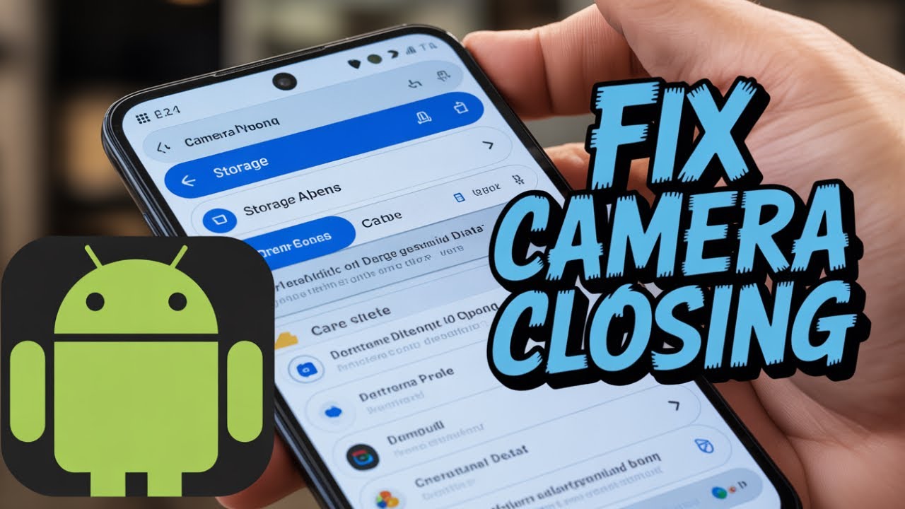How To Fix Android Camera App Keeps Closing (2025 Guide)