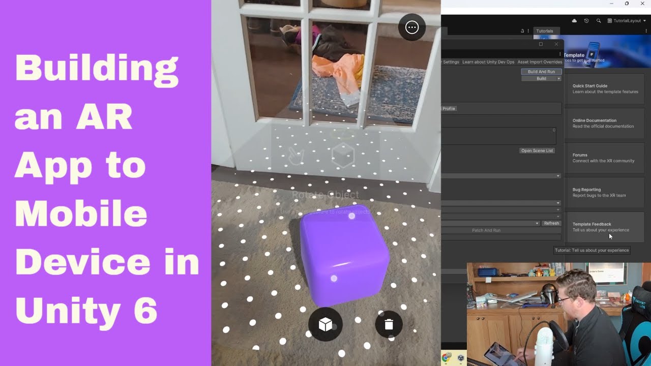 Unity 6 Tutorial: Building Your Augmented Reality App to Device