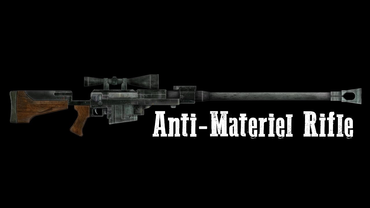 What Is The Anti Material Rifle In New Vegas En General