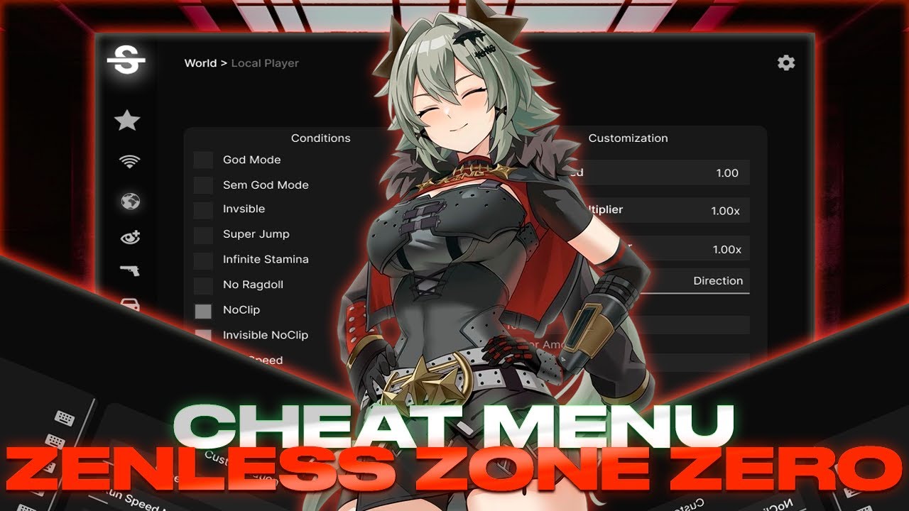 *[Greated] Zenless Zone Zero - Cheat Menu | Undetected Hack For ZZZ | Many Functions | FREE 100%*