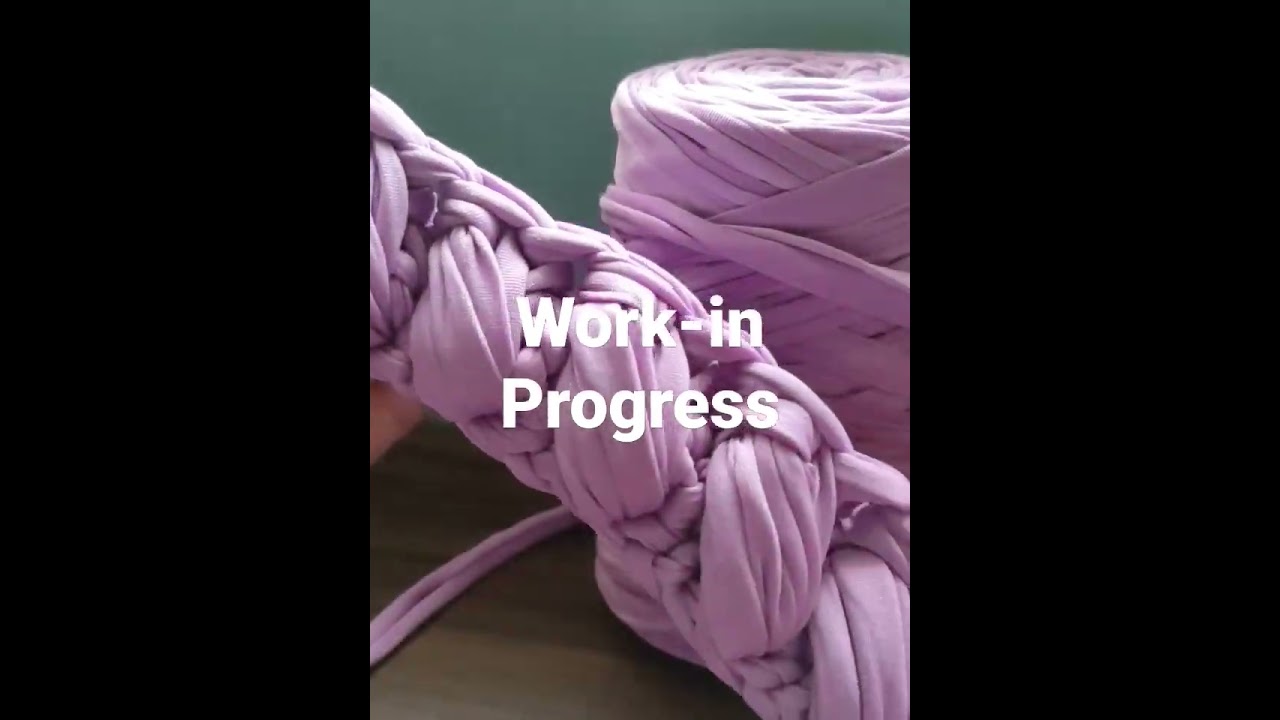 Crochet Bag Work in progress #crochet #crocheting #crochetbag