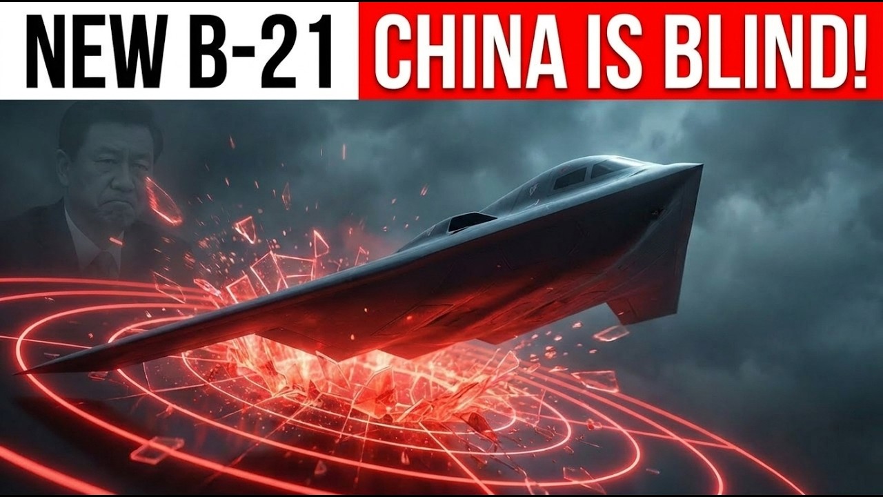 China WASTED $6 Billion On Anti-Stealth Radars Against B-21s. One 'Physics Wall' Made Them All BLIND