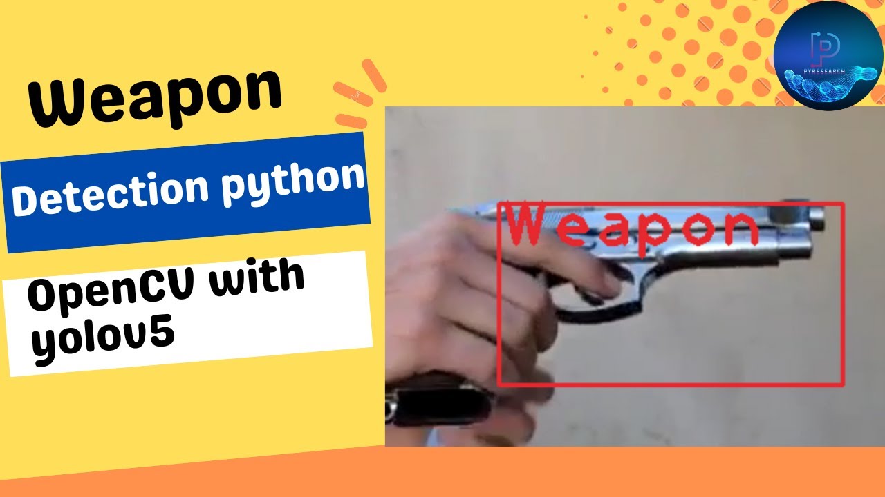 Weapon detection python using yolov5