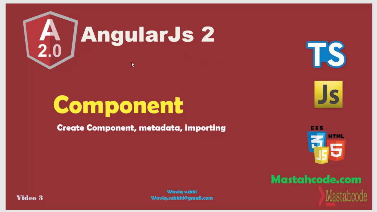 AngularJS 2 - Component, build custom component