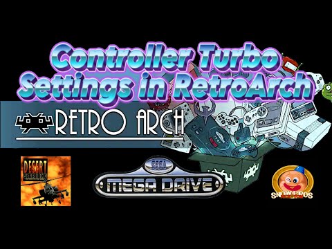 Controller Turbo Settings in RetroArch