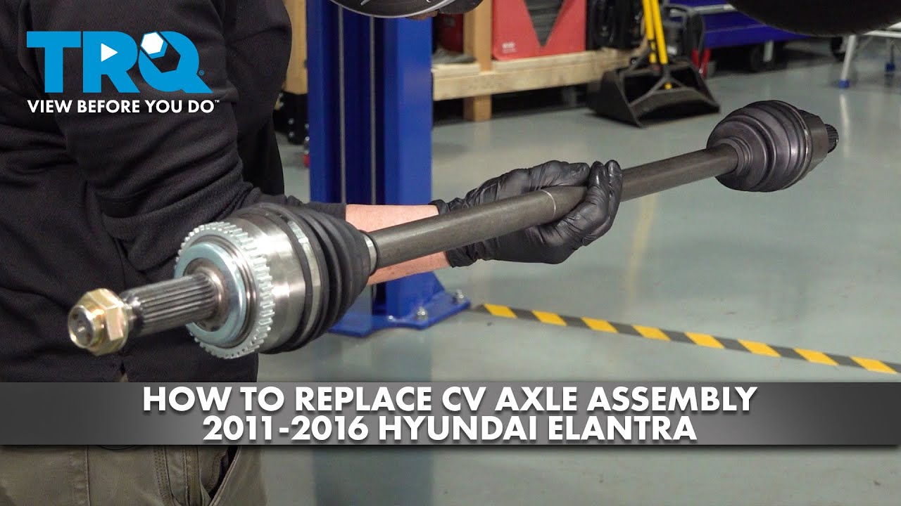 How to Replace CV Axle Assembly 2011-2016 Hyundai Elantra