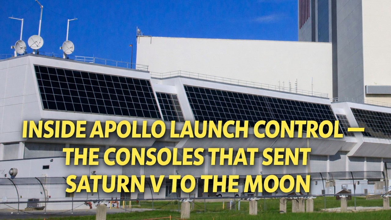 Inside Apollo Launch Control — The Consoles That Sent Saturn V to the Moon