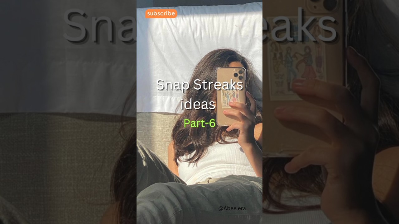 Aesthetic Snap Streaks ideas|Part - 6 #aesthetic #photoshootideas