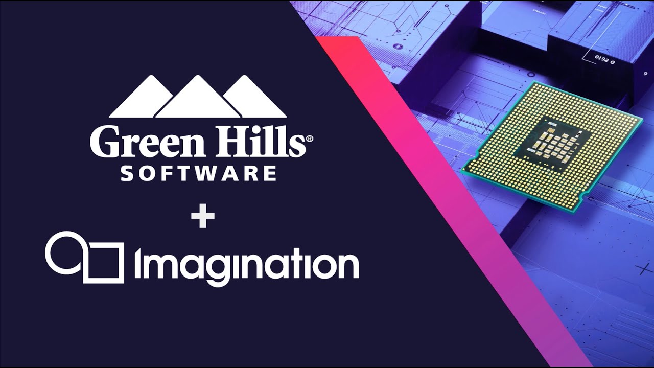 Imagination & Green Hills Software at Embedded World 2024
