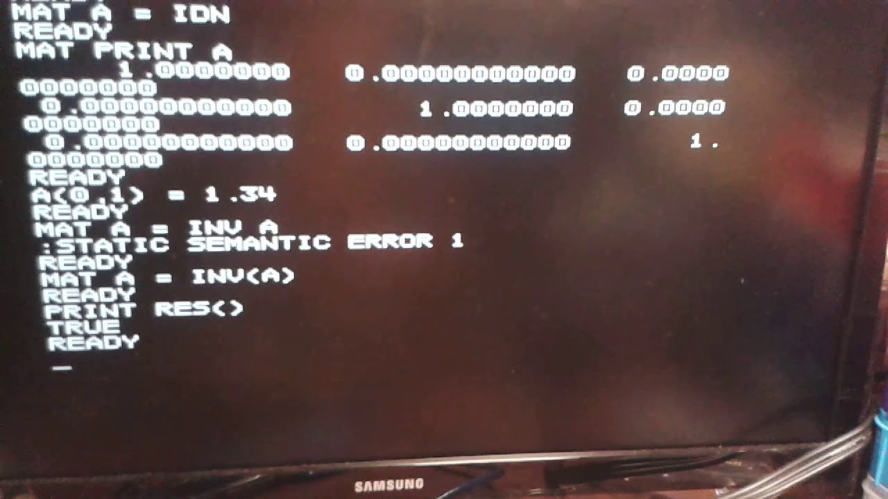 Atmega1284 single chip computer running Terminal-BASIC