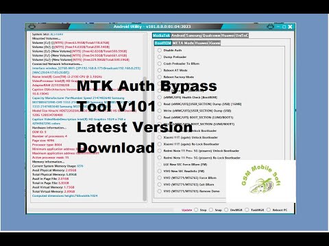 Unlock Any Phone with the Latest MTK Auth Bypass Tool