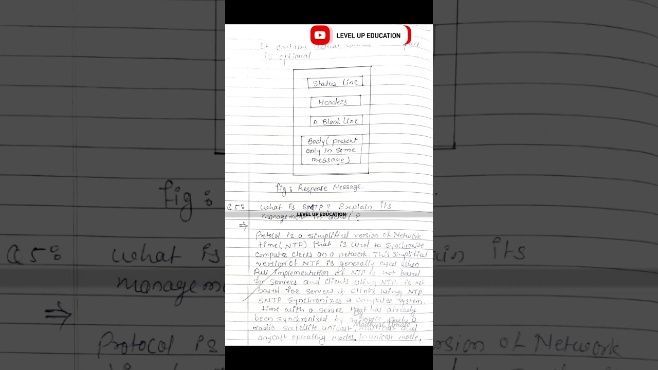 Chapter 5 Q&A of ACN | Important Question & Answer | Advanced Computer Network | ( 22520 ) | #short