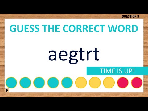 [Scrambled Word Game] Can You Unscramble These Words? 6 Letters