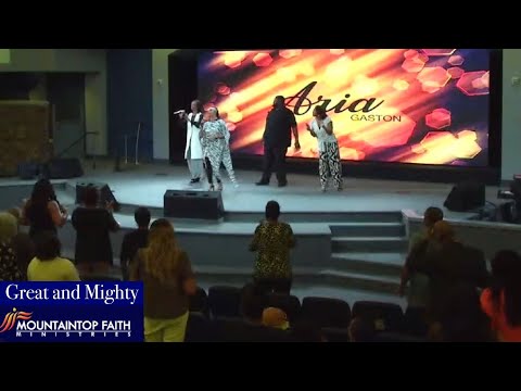 Aria Gaston|| Great and Mighty Live|| Mountain Top Faith Ministries Las Vegas