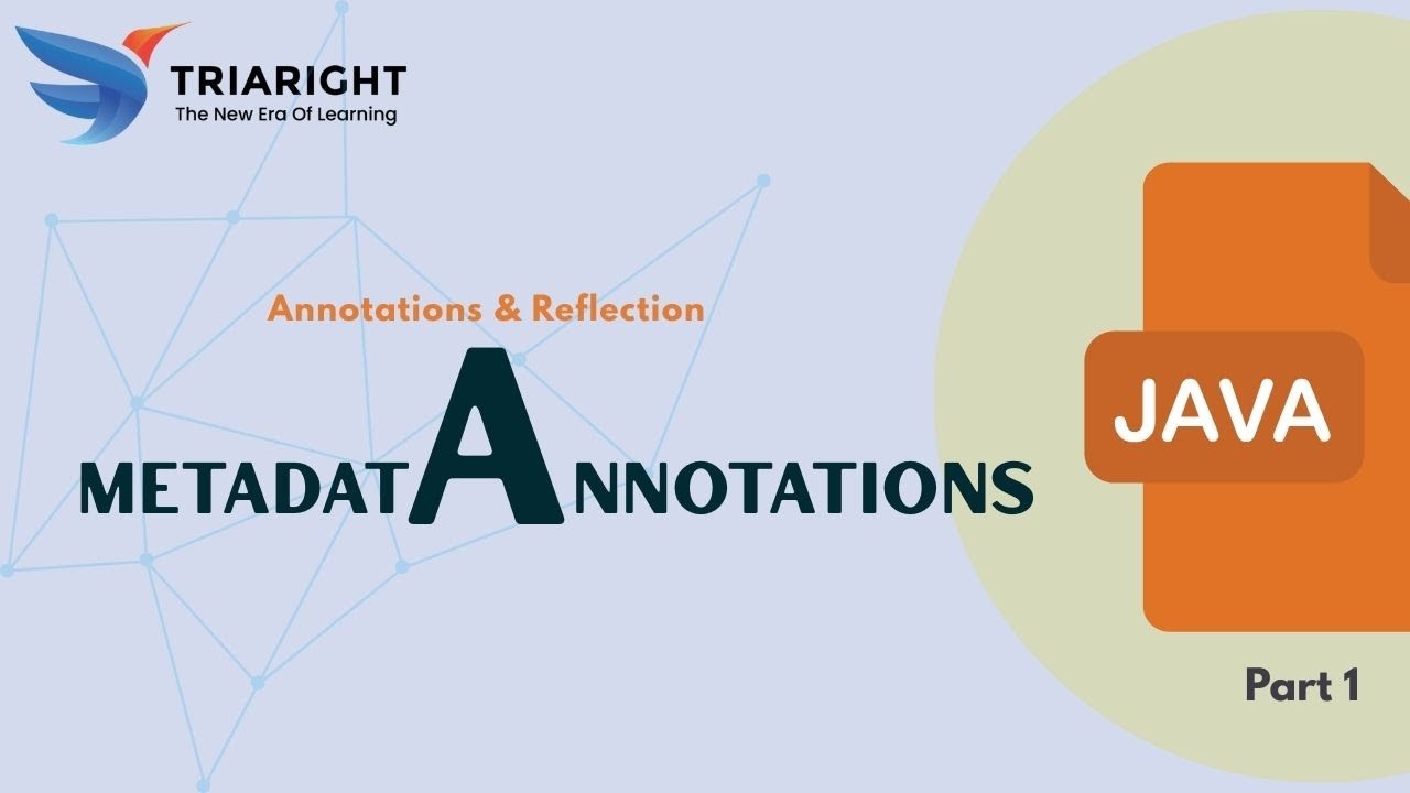 Metadata and Annotations in Java | Introduction & Basics | Java – Chapter 12 – Part 1