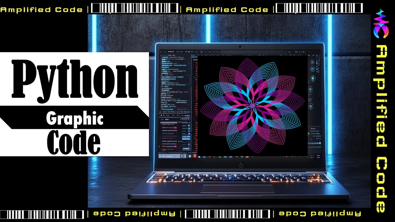Python Code | Petals of Lines - Turtle Graphic | Python Programming