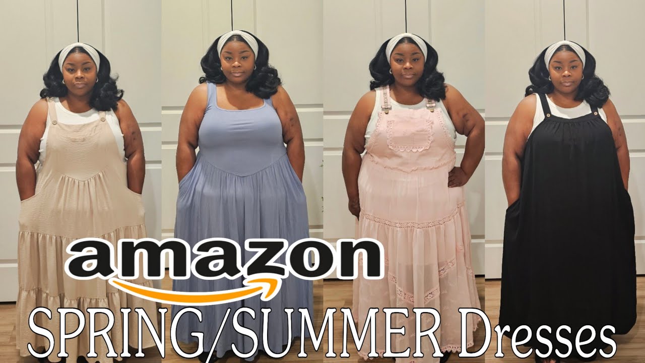 Amazon Plus Size Spring Summer Dress Haul 2026 | Try-On + Review