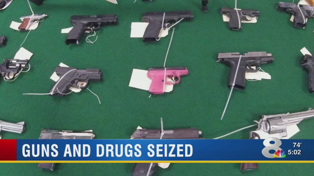 Guns And Drugs Seized