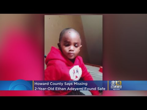 Missing 2-Year-Old Ethan Adeyemi Found Alone Along I-95 Howard County