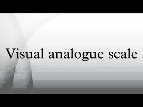Visual analogue scale