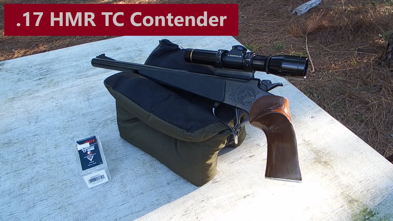 Shooting the .17 HMR TC Contender