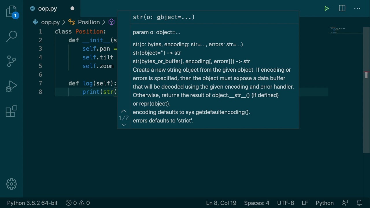 Classes and Objects (Python) - Data Structures and Algorithms