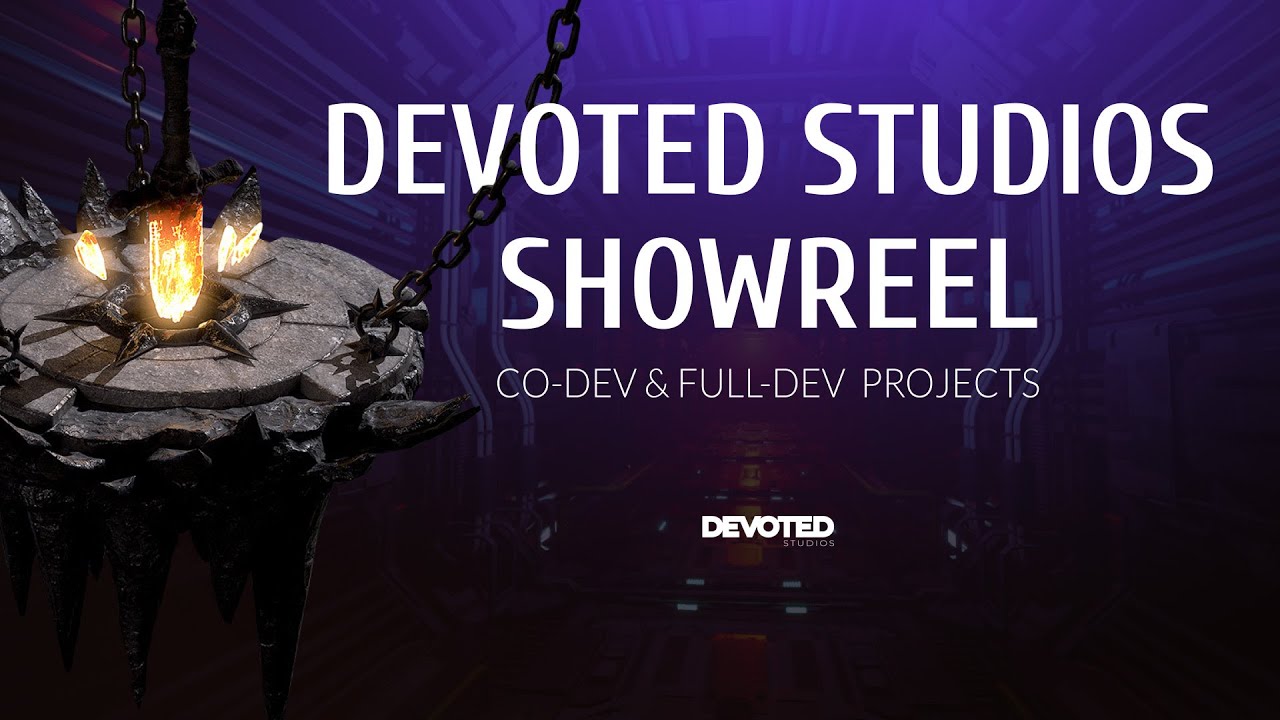 Devoted Studios Showreel: Co-Dev & Full-Dev Projects #gamedev #cgi