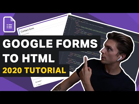 [HOW TO] Add Google Forms to a website | CUSTOMISE HTML & CSS