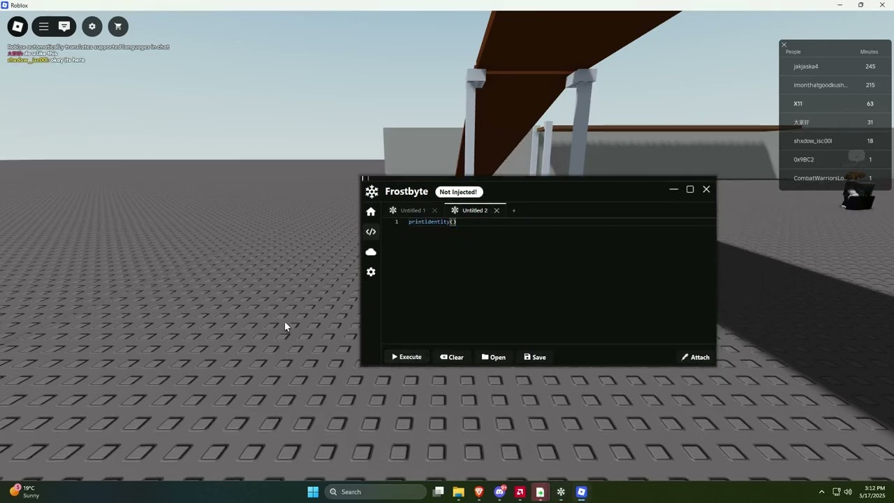 (DISCONTINUED) Frostbyte Executor Showcase
