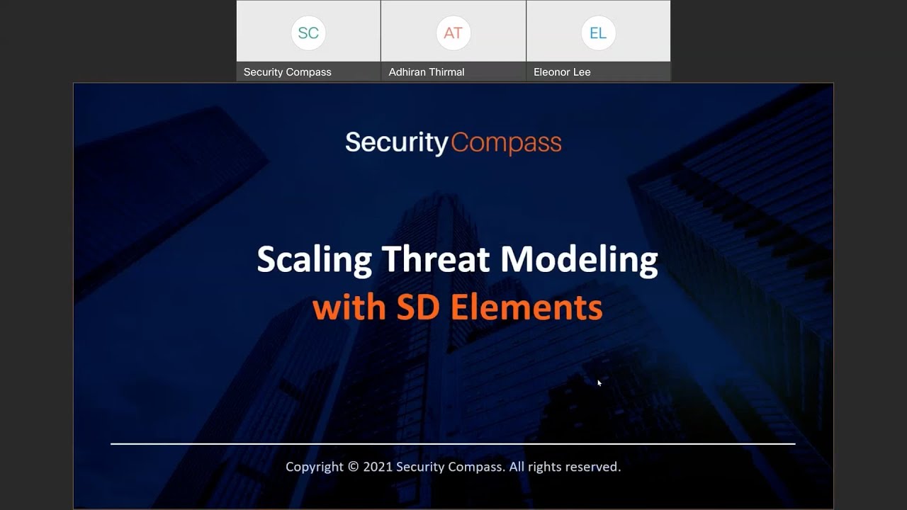 Scale Threat Modeling with SD Elements