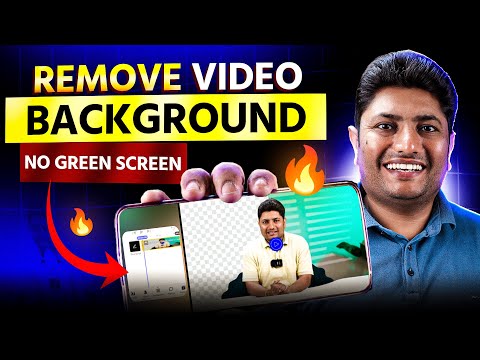 How To Change Any Video Background Without Green Screen In Mobile | Change Video Background