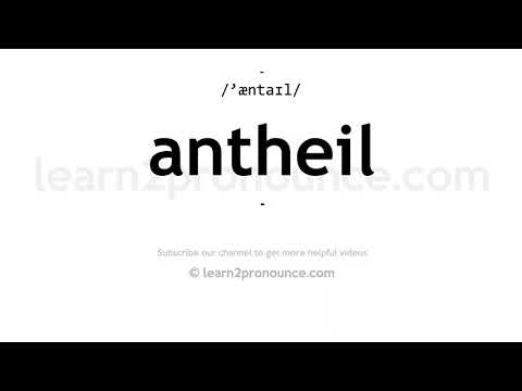 How to pronounce Antheil | English pronunciation