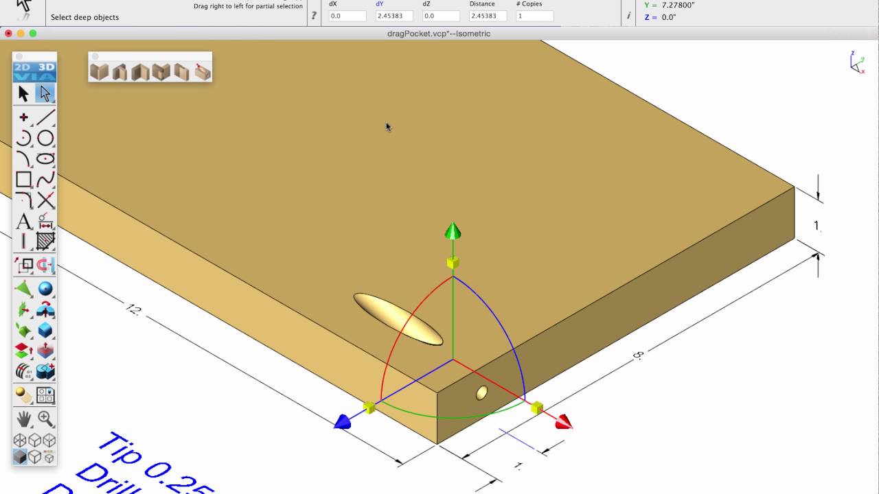 Pocket Feature Array