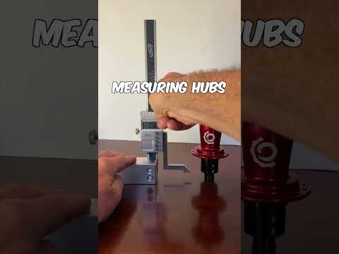 Upgrade Your Bike Wheel Build with this BETTER HUB MEASURING TOOL! #shorts