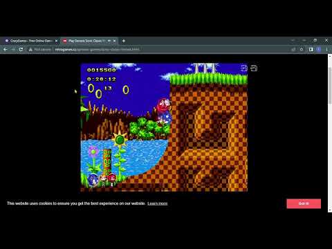 Play Genesis Sonic Classic Heroes Online in your browser RetroGames cc Google Chrome 2022 06 13