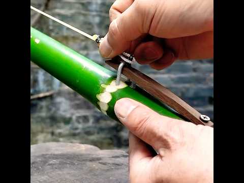 The Most Bamboo Slingshot #craft #trending #shorts