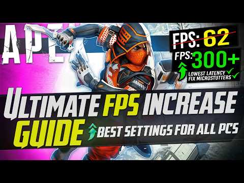 🔧 APEX LEGENDS: *SEASON 20* Dramatically increase performance / FPS with any setup! BEST SETTINGS ✅
