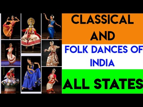Dances of india - classical and folk dances of india all states