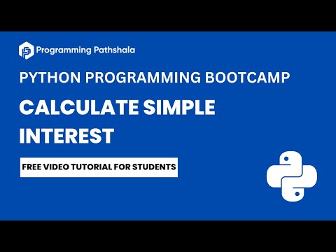 Python Programming: Calculating Simple Interest