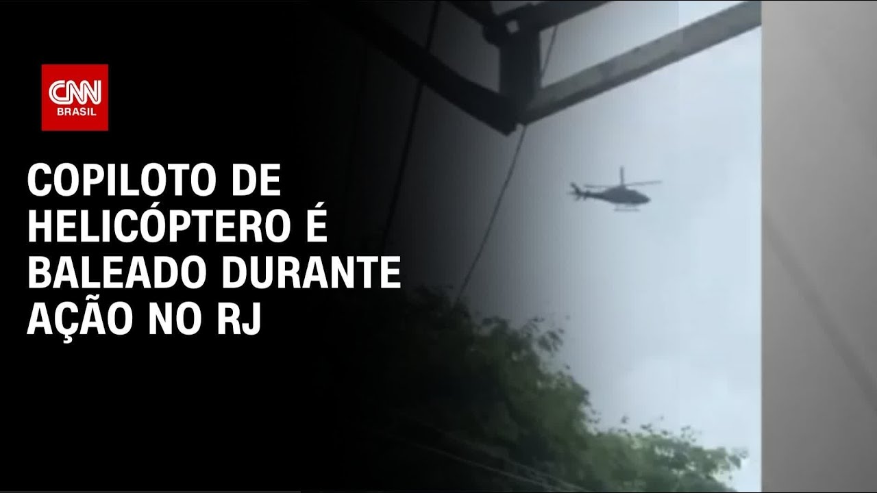 Copiloto de helicóptero da Polícia leva tiro na cabeça em operação no ...